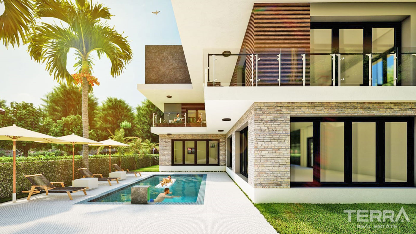 9 Bedroom Luxury Villa with Smart Home System in Antalya Döşemealtı ...