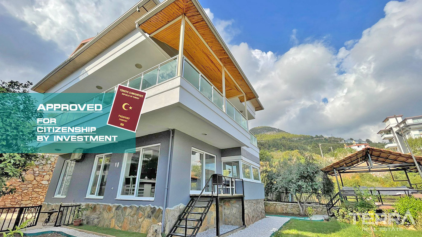 Spacious Sea View Villa with Private Garden in Alanya Bektaş - TERRA ...