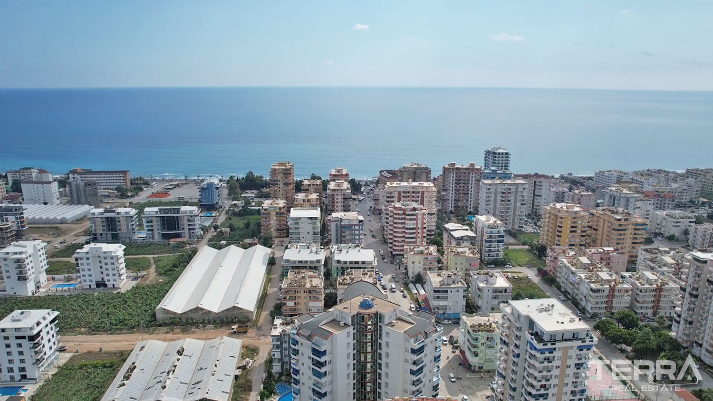 Amazing Sea View Apartment Near The Beach in Yekta Plaza, Mahmutlar - TERRA Real Estate