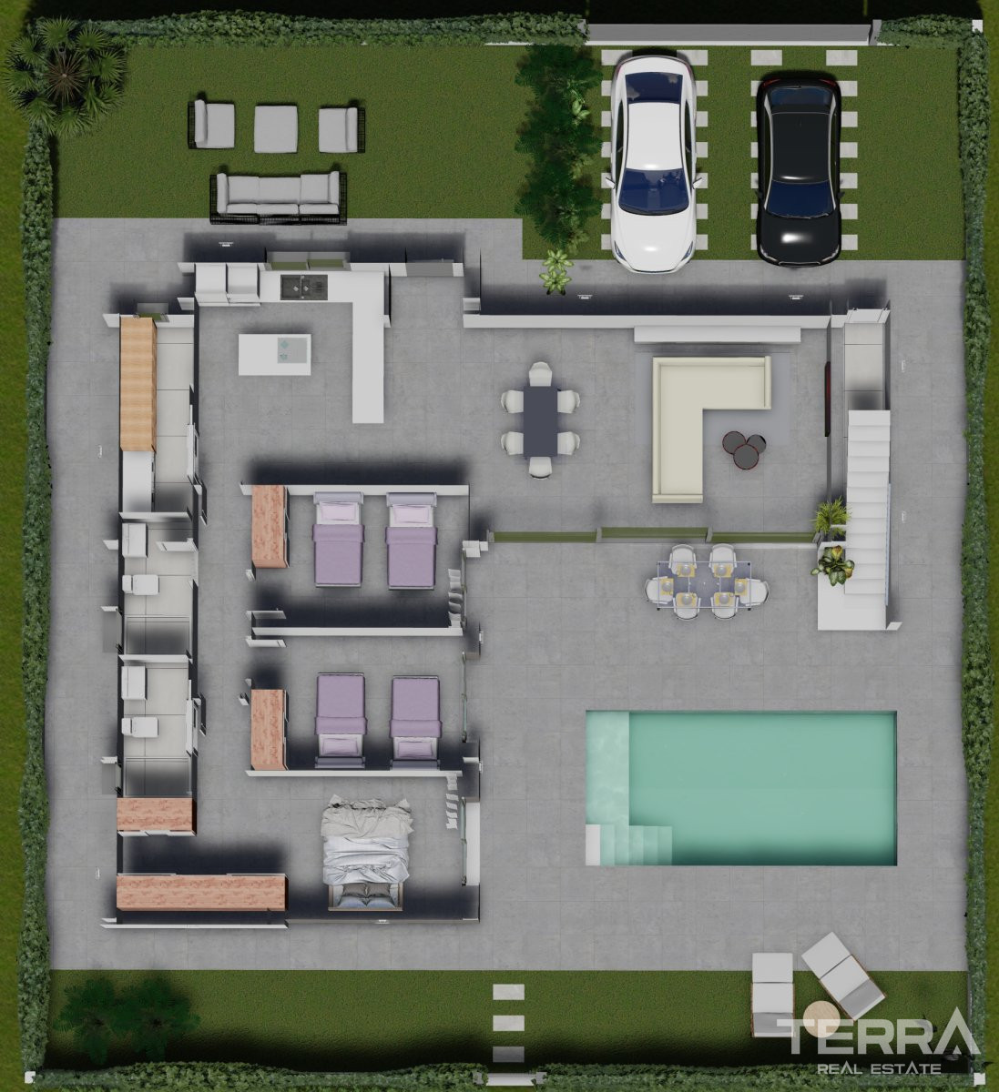 Modern Villas with Pools Near the Beach in Almería, Pulpí, Spain ...