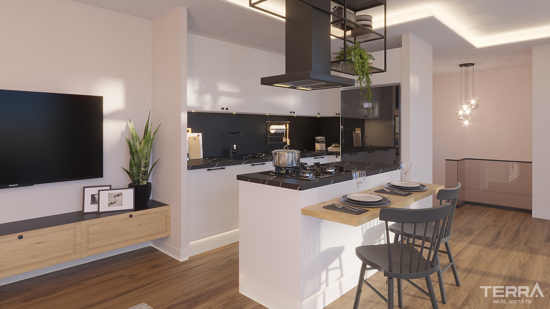 Frittliggende villaer med basseng til salgs i Urla, İzmir, Tyrkia - TERRA Real Estate