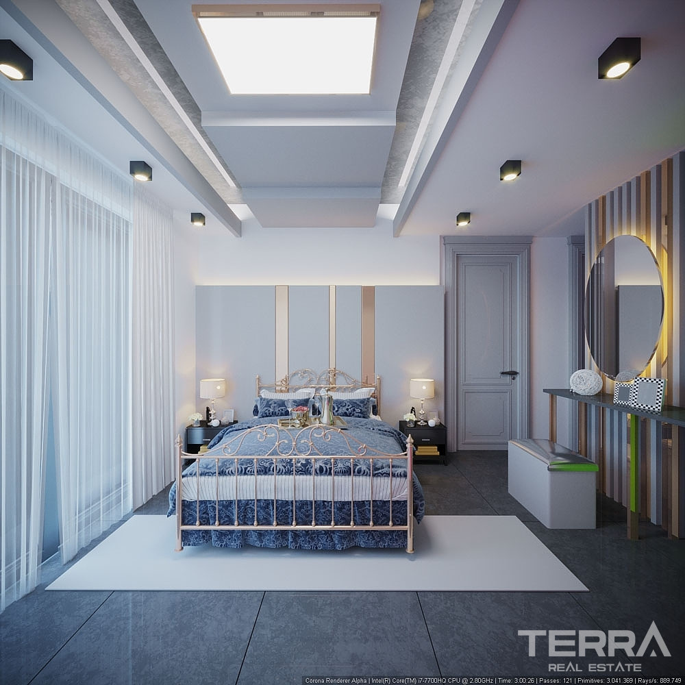 Aydın, Kuşadası'nda Deniz Manzaralı Satılık Müstakil Villalar - TERRA Real Estate