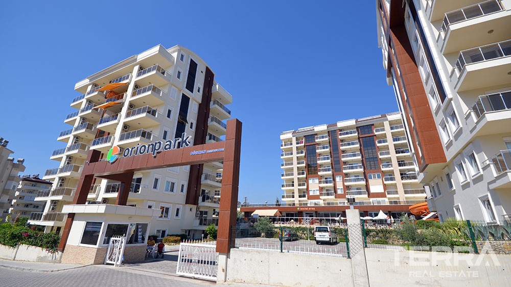 Orion Park 2+1 fullt möblerad lägenhet till salu i Avsallar, Alanya ...