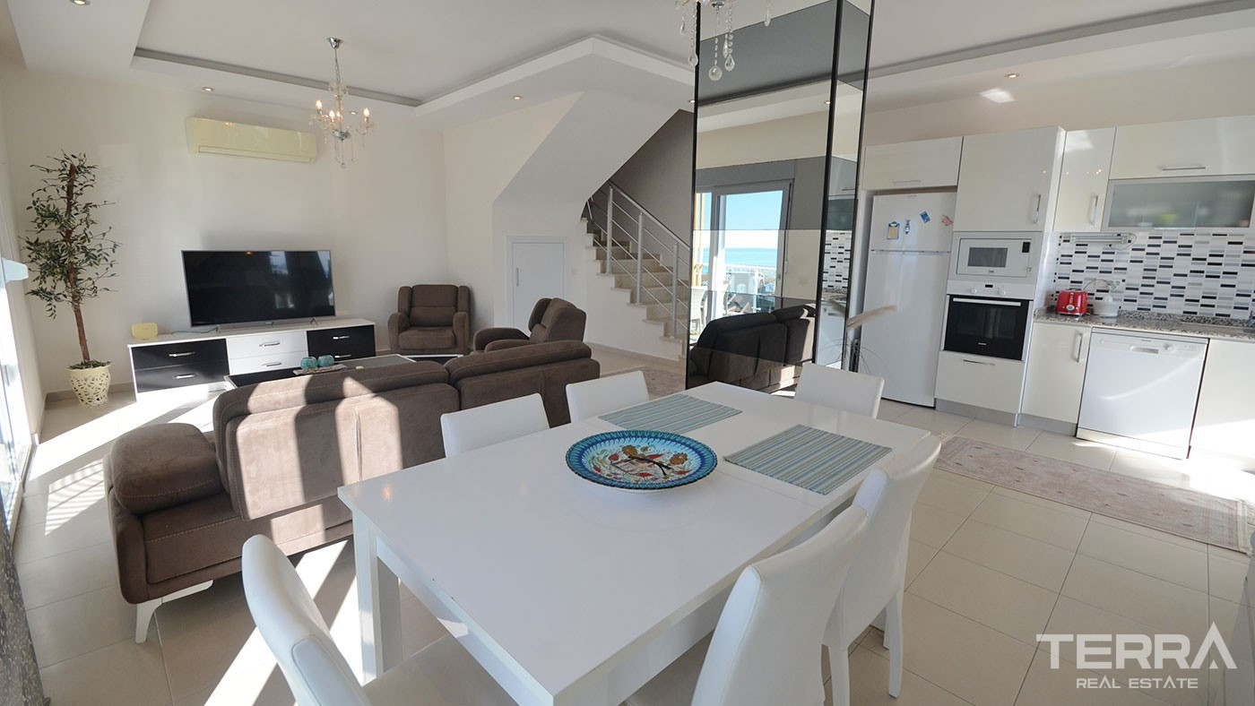 Lejlighed med havudsigt til salg i Emerald Towers, Avsallar Alanya ...