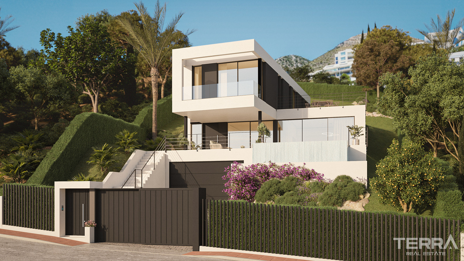 Villaer med pool til salg i Málaga, Benalmádena, Spanien - TERRA Real ...