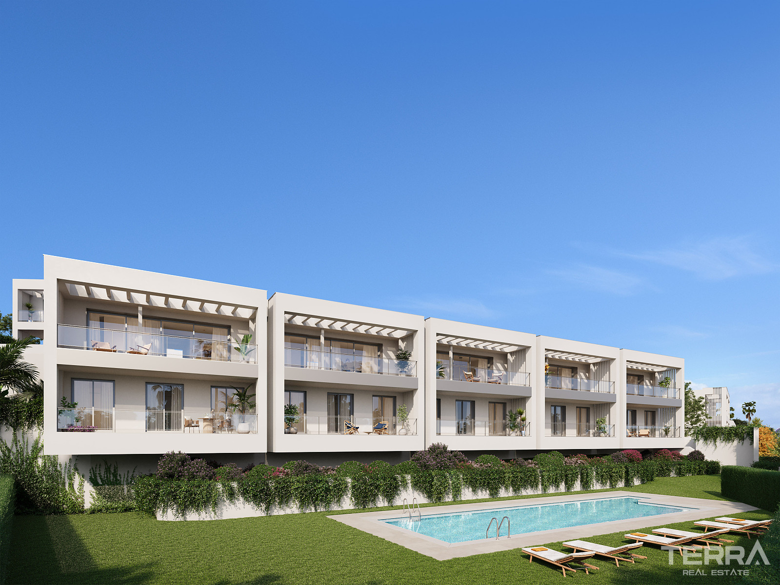 Rækkehuse tæt på stranden til salg i Marbella, Costa del Sol, Spanien ...