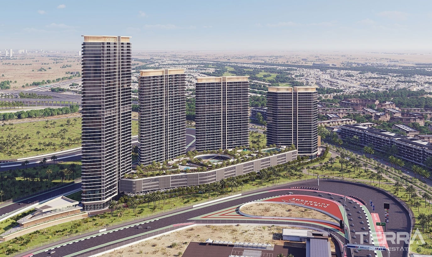 Lejligheder til salg i Dubai Motor City, De Forenede Arabiske Emirater ...