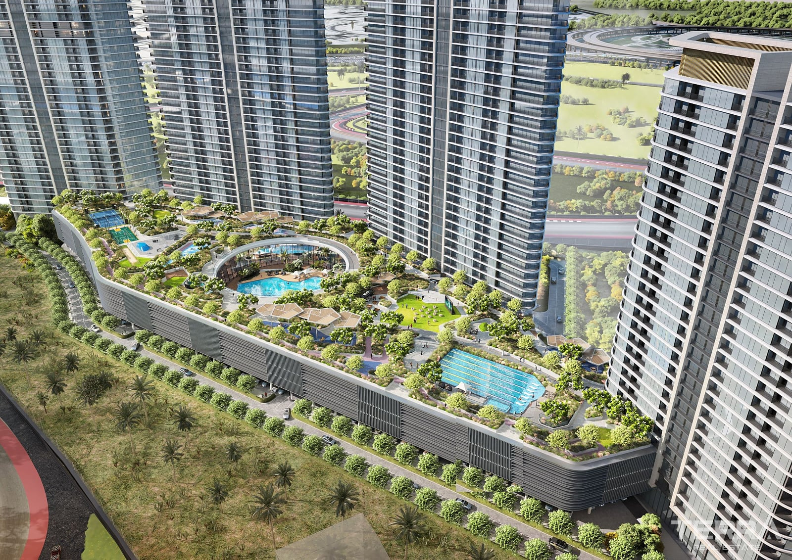 Lejligheder til salg i Dubai Motor City, De Forenede Arabiske Emirater ...