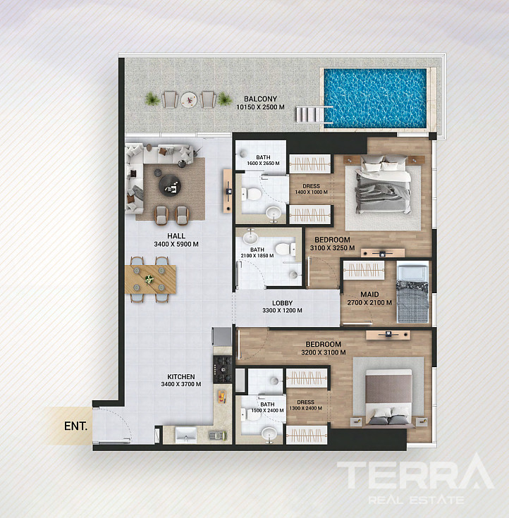 Exclusive Apartments for Sale in Liwan, Dubai, UAE - TERRA Real Estate