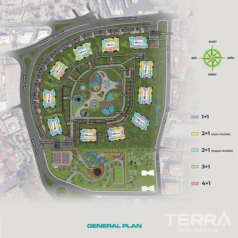 Apartments for Sale in Bağcılar, İstanbul, Turkey - TERRA Real Estate