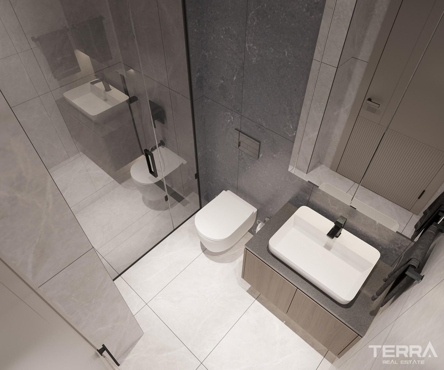 Forest and City View Apartments for Sale in Ankara, Çankaya - TERRA ...