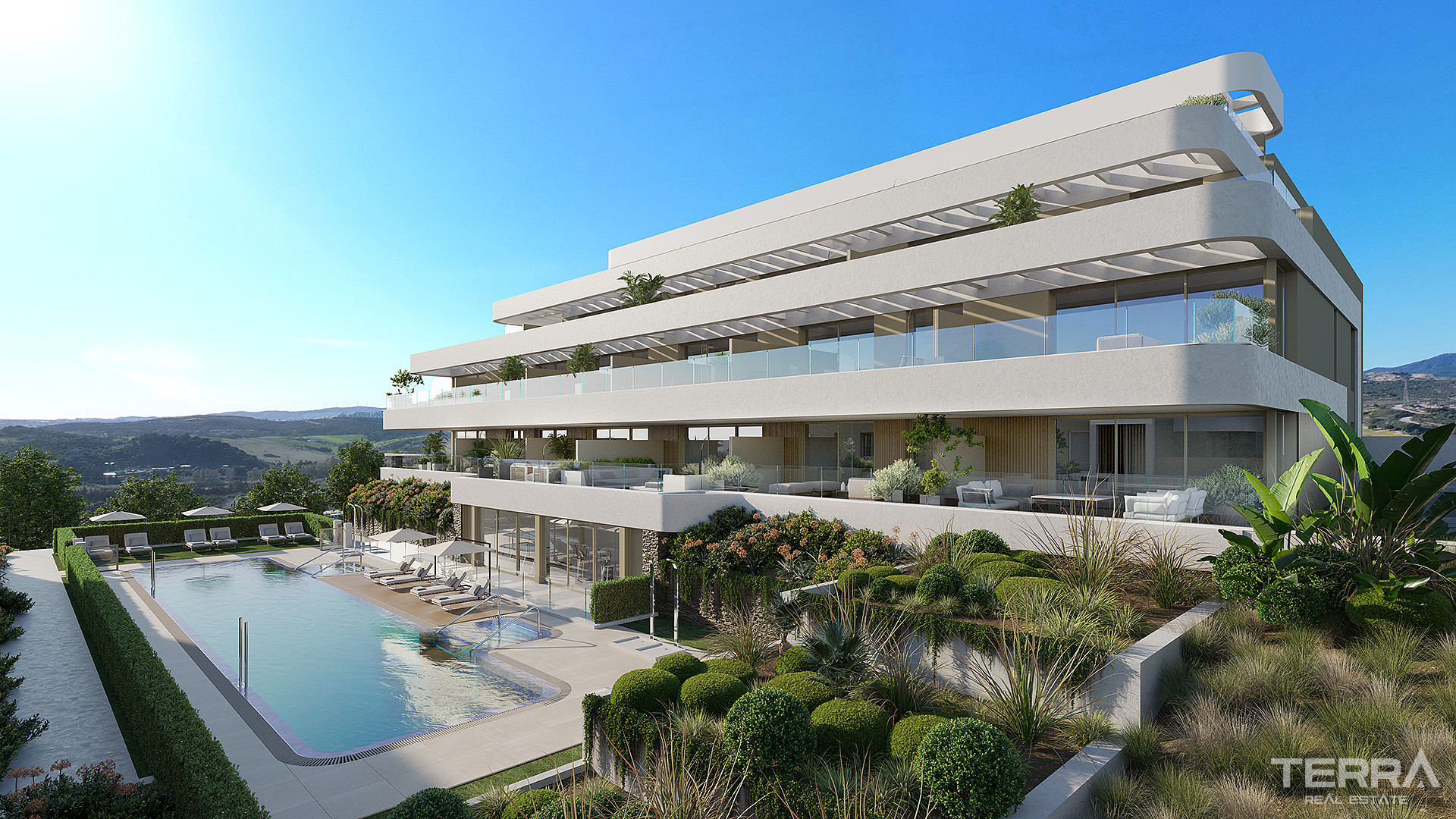 Sea View Apartments for Sale in Estepona, Costa del Sol - TERRA Real ...