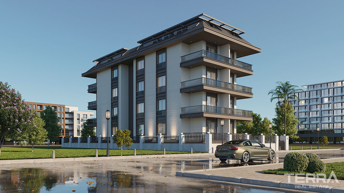 Lejligheder til salg i Oba centrum, Alanya, Tyrkiet - TERRA Real Estate