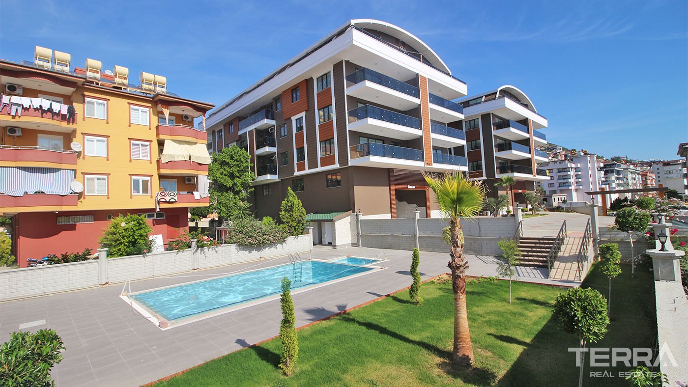 Spacious Apartments in Low Rise Residential Complex in Alanya Centrum ...